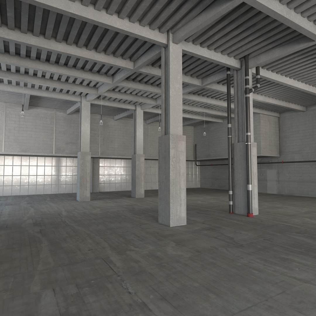 3d Loft Interior Model
