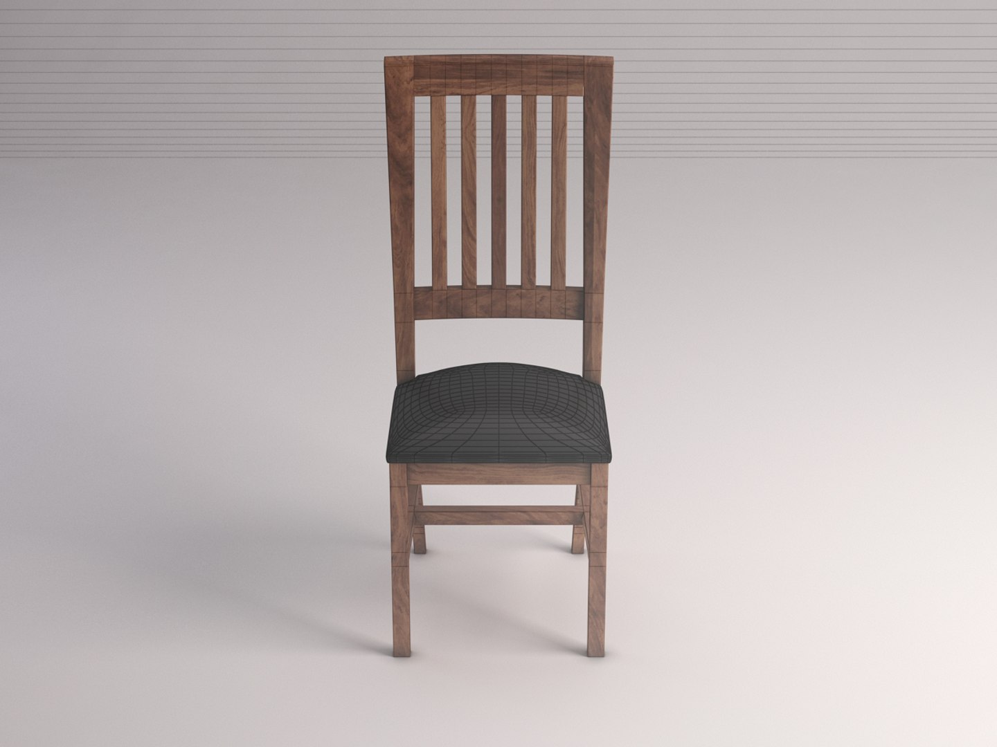 Wood Plastic Chair Model - TurboSquid 1564303