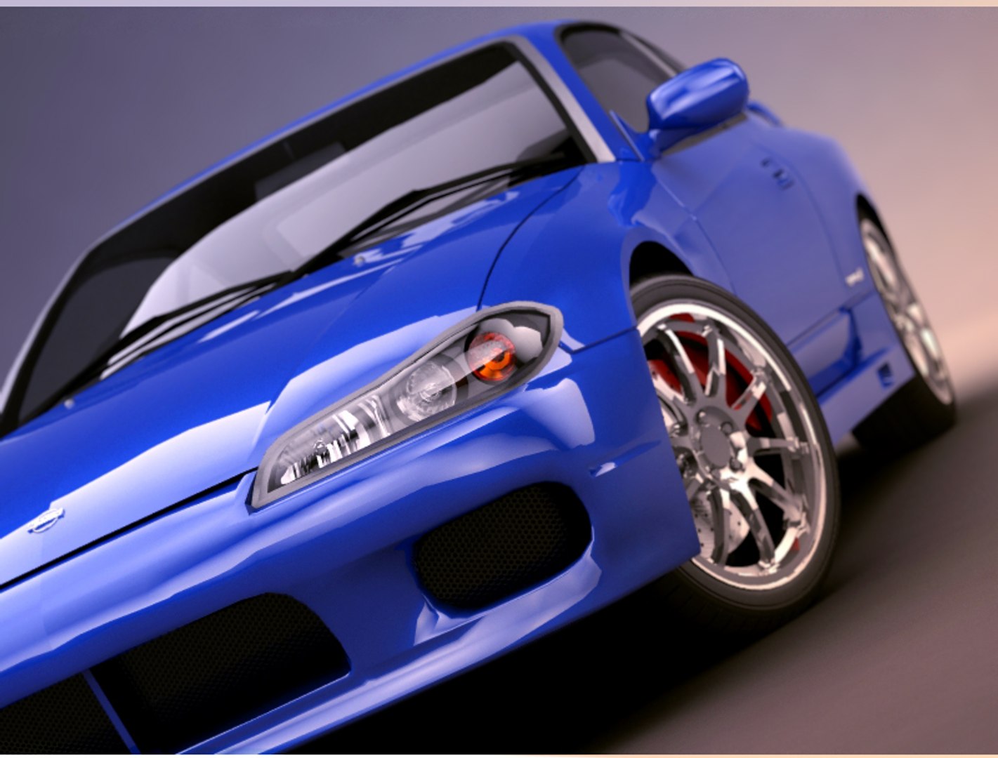 Nissan Silvia S15 3d Model