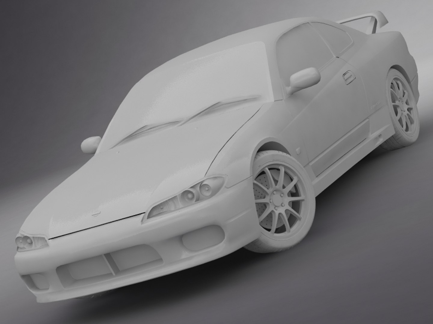Nissan Silvia S15 3d Model