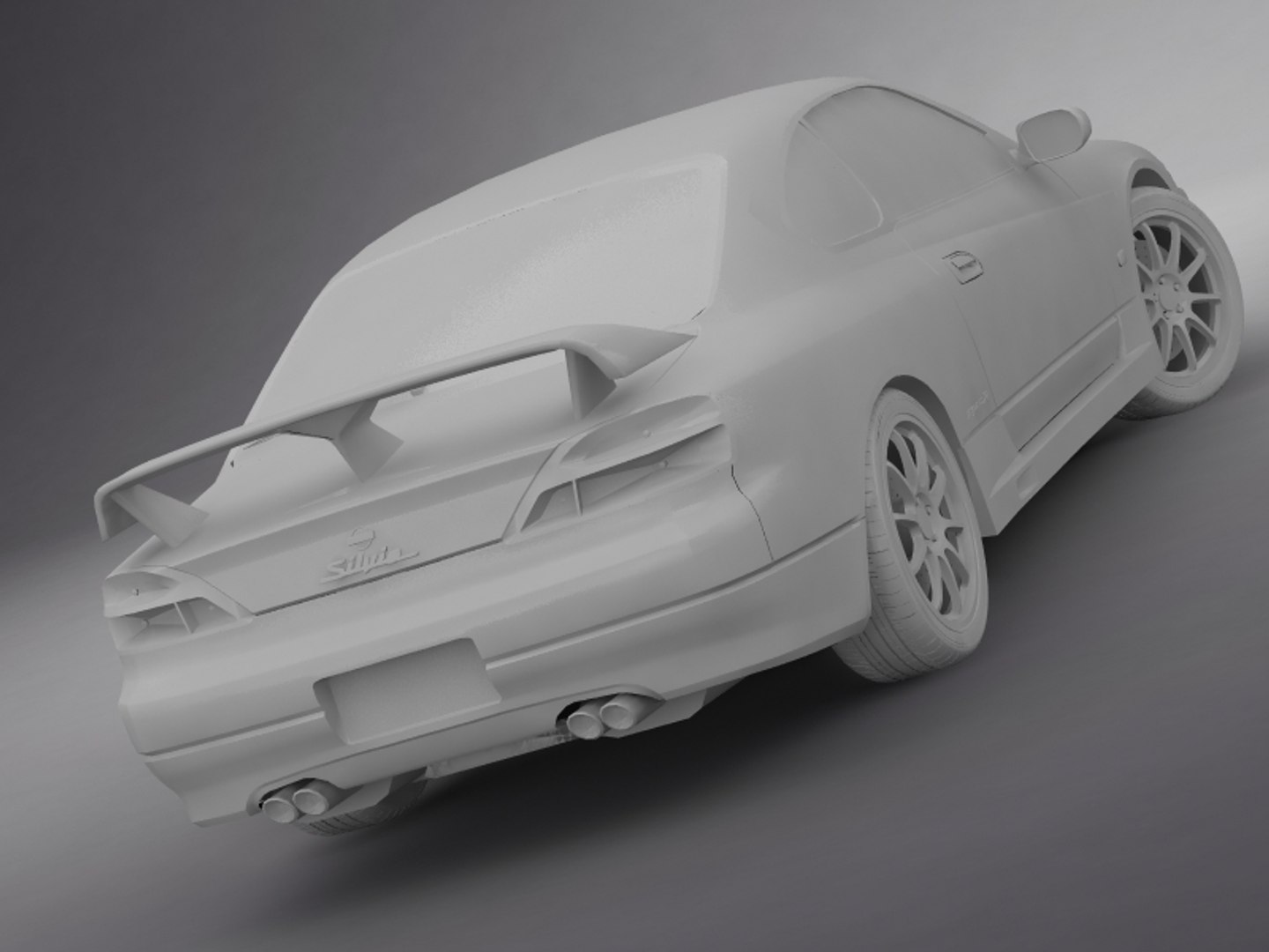 Nissan Silvia S15 3d Model
