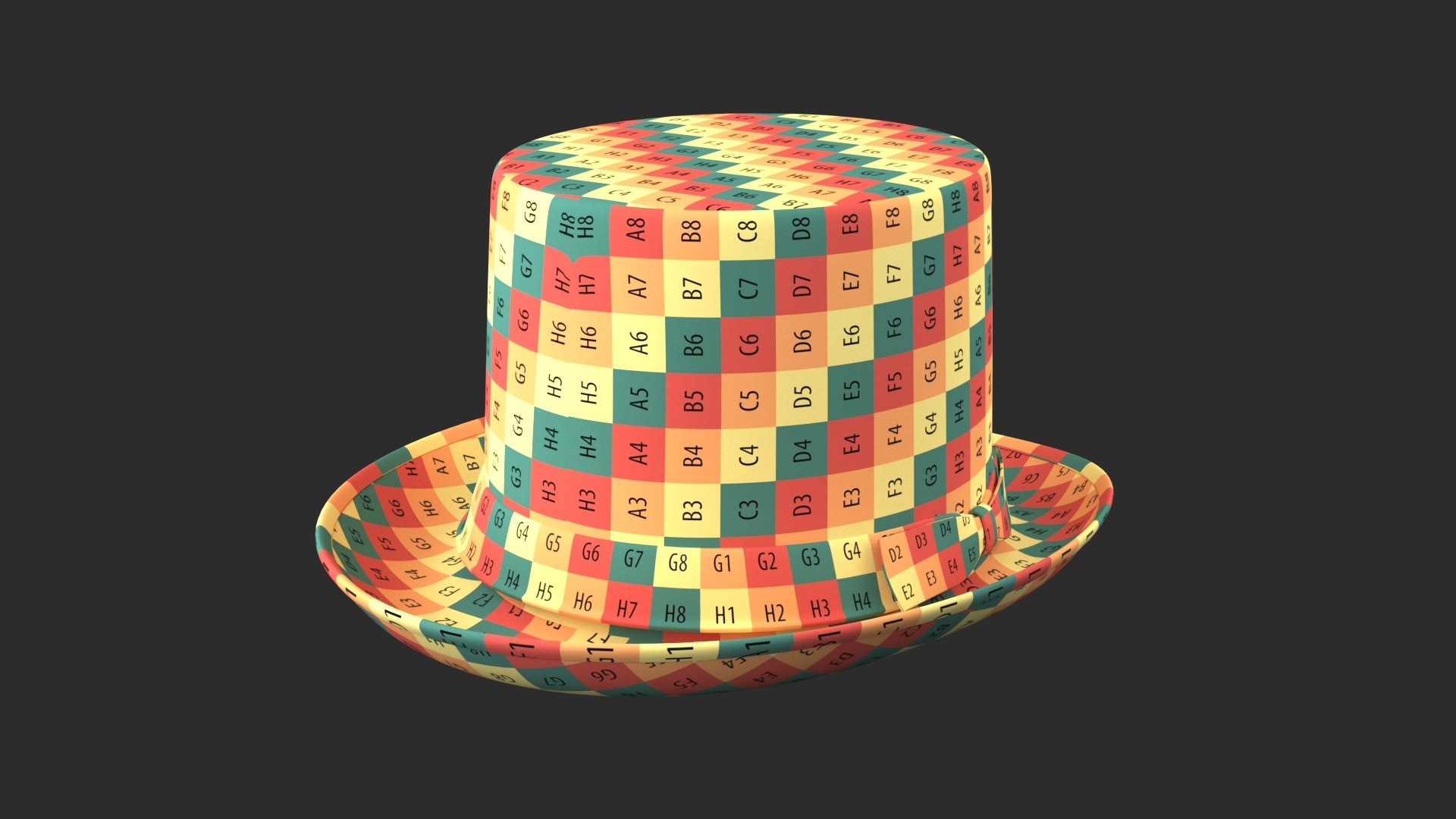 3D Model Top Hat - TurboSquid 2035721