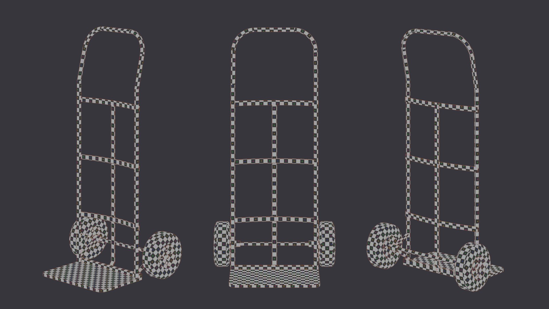 3D Hand Truck Game-Ready Model - TurboSquid 2066027