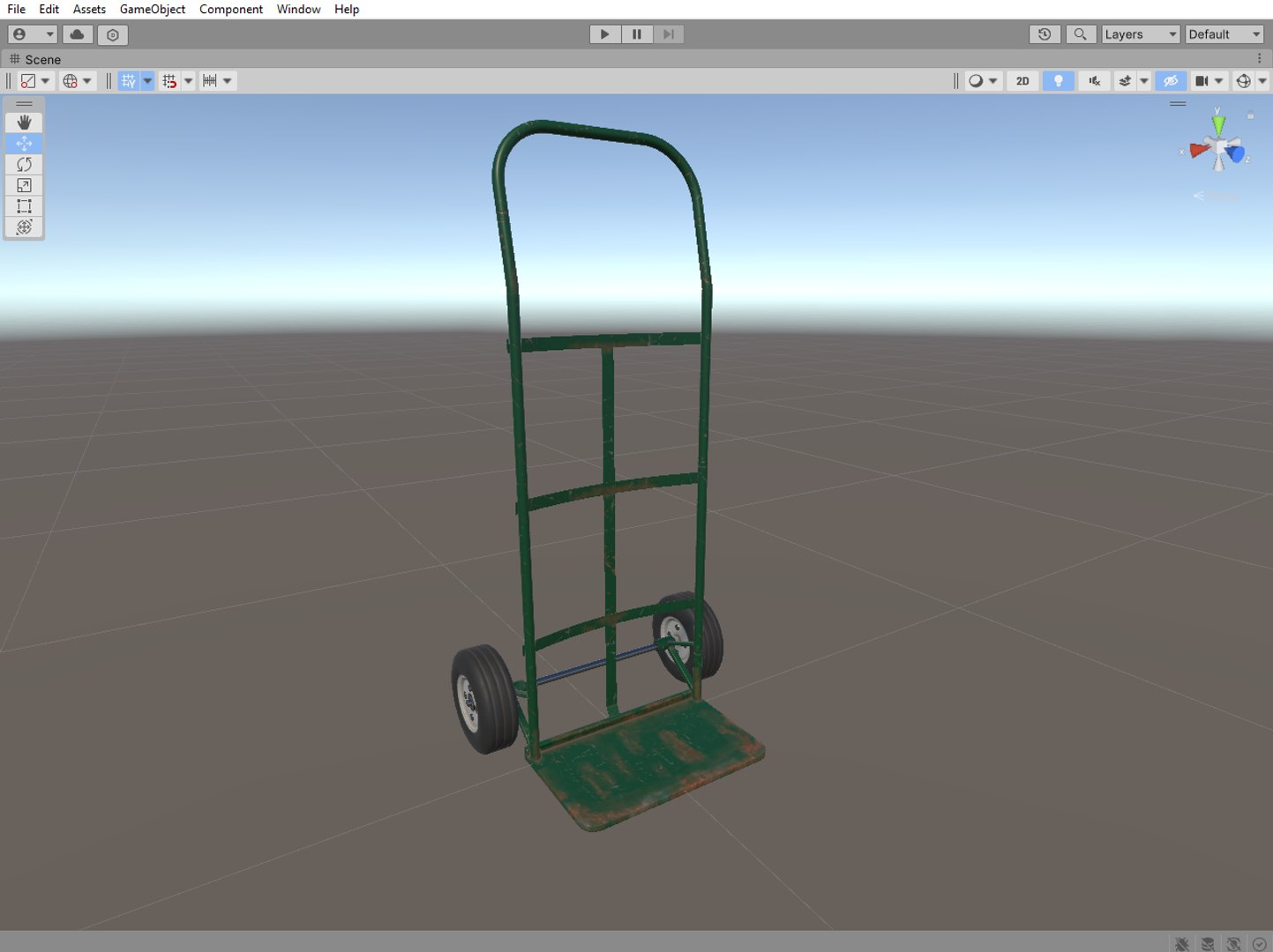 3D Hand Truck Game-Ready Model - TurboSquid 2066027