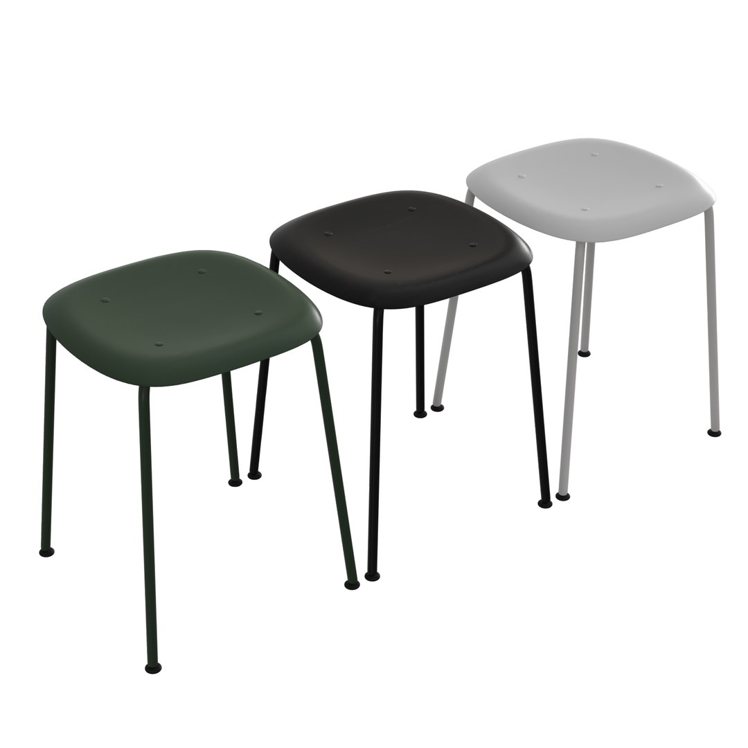 3D Soft Edge Stool P70 - TurboSquid 1946481