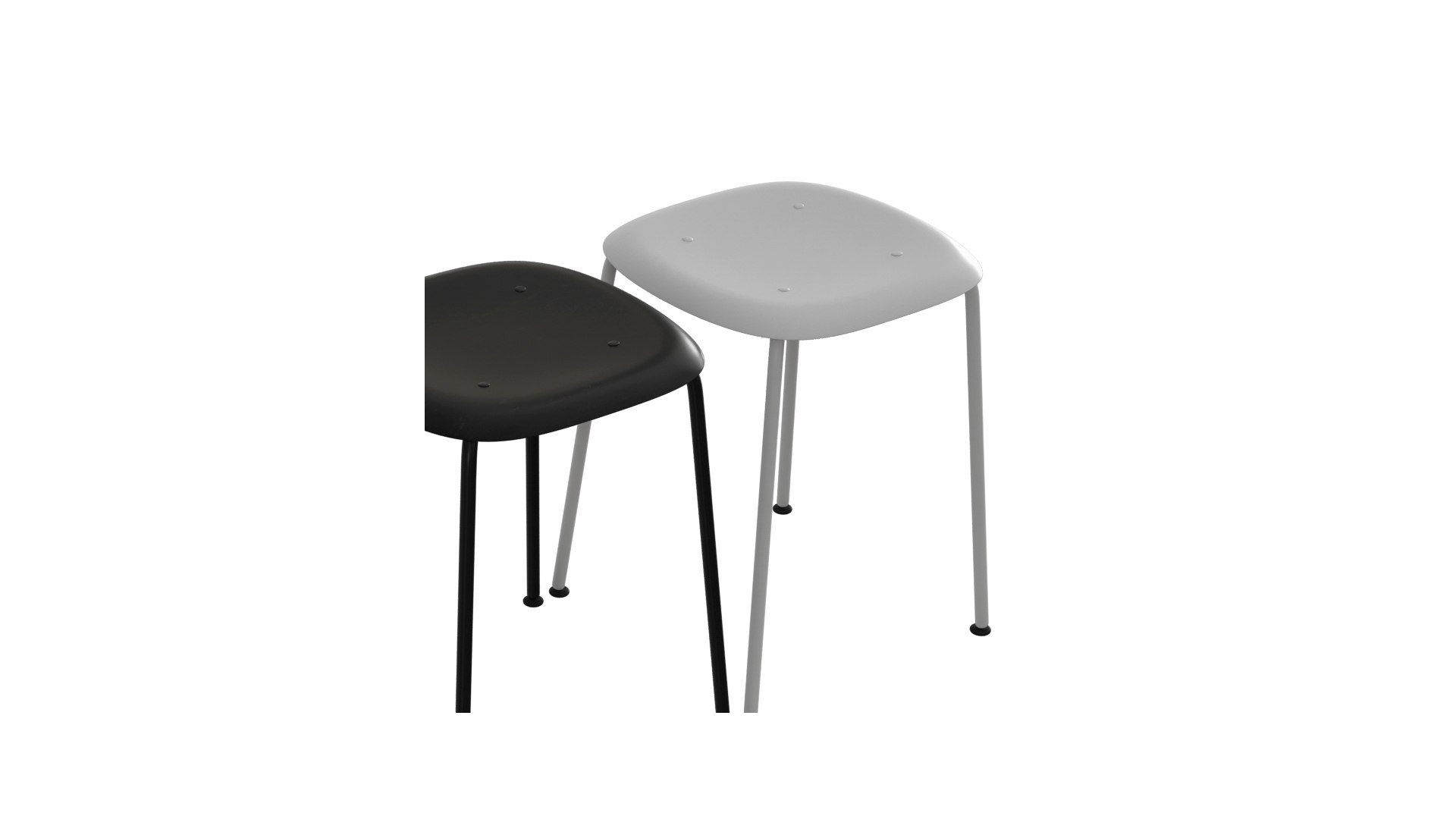 3D Soft Edge Stool P70 - TurboSquid 1946481