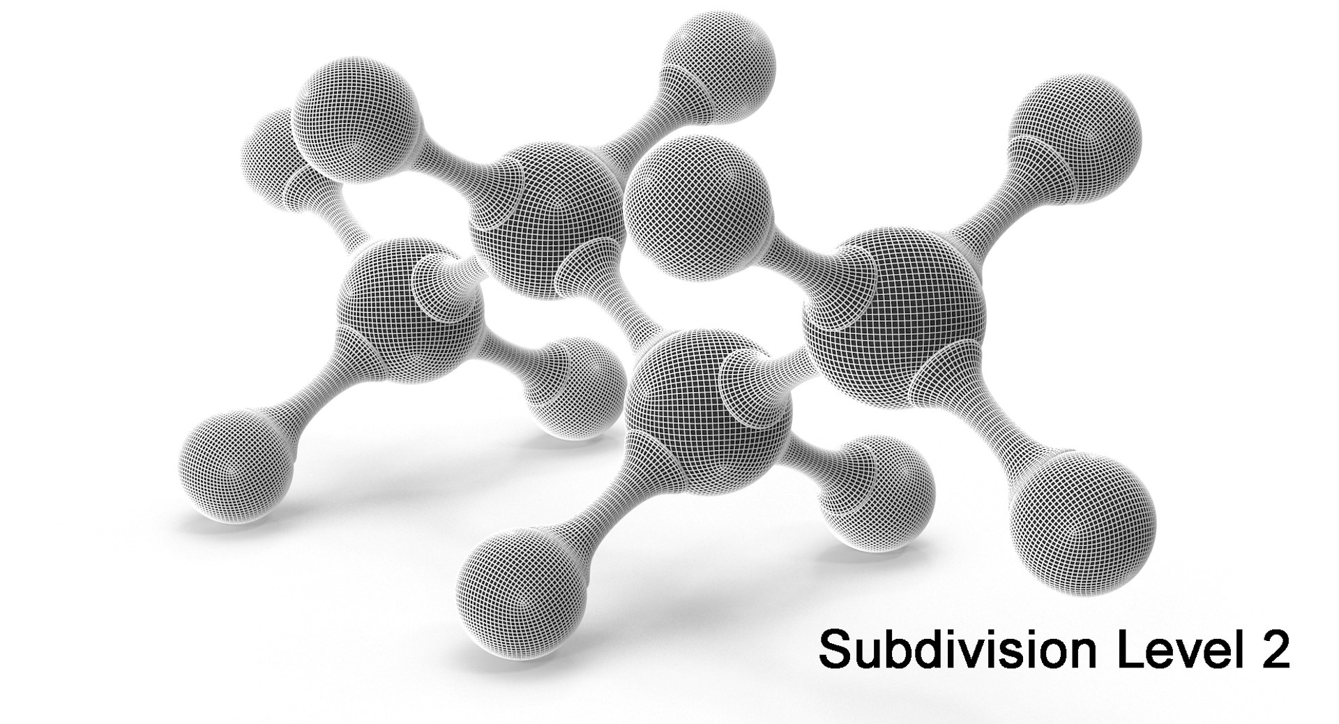 3D Model Butane Molecular - TurboSquid 1274331