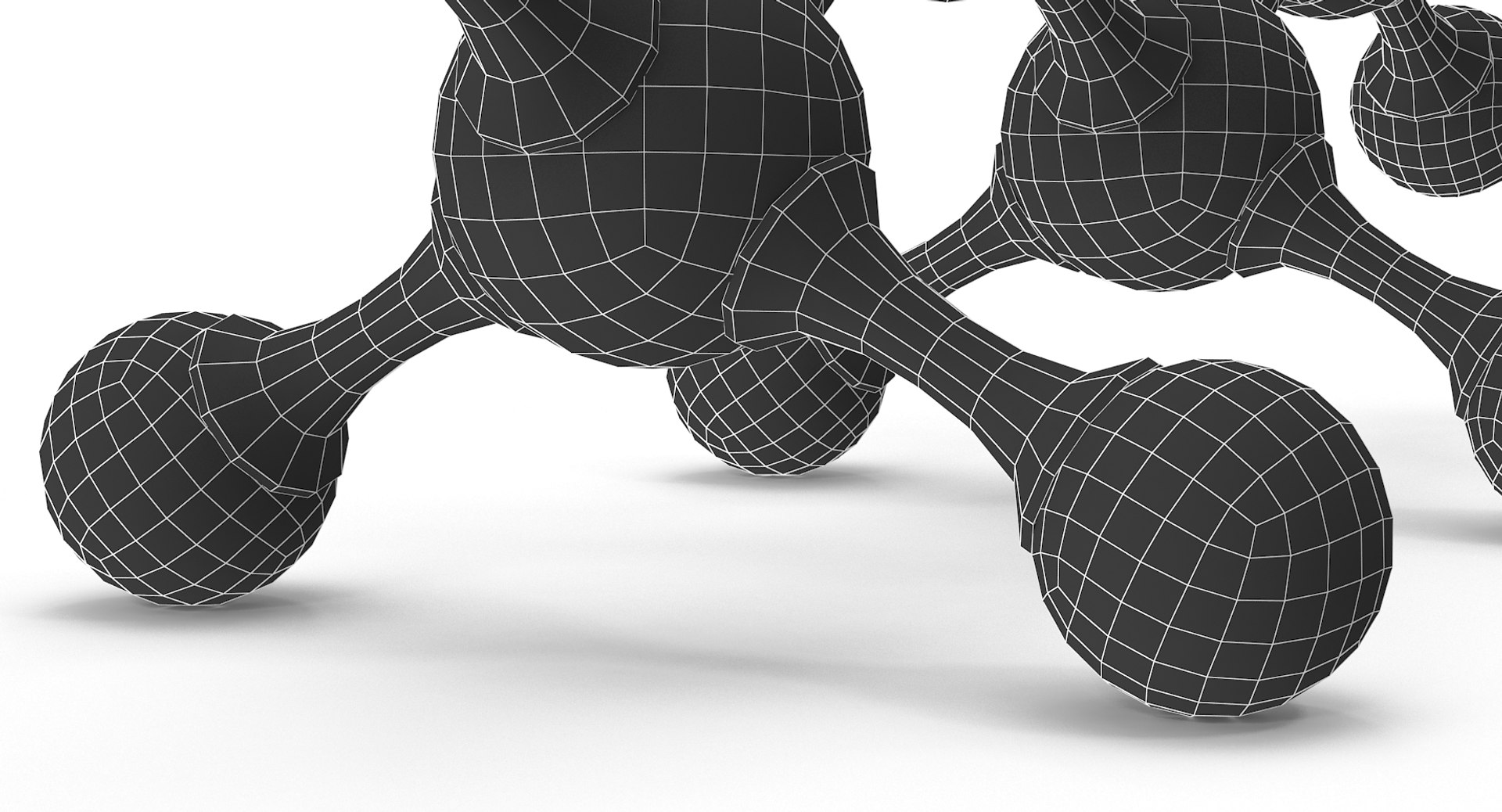 3D Model Butane Molecular - TurboSquid 1274331