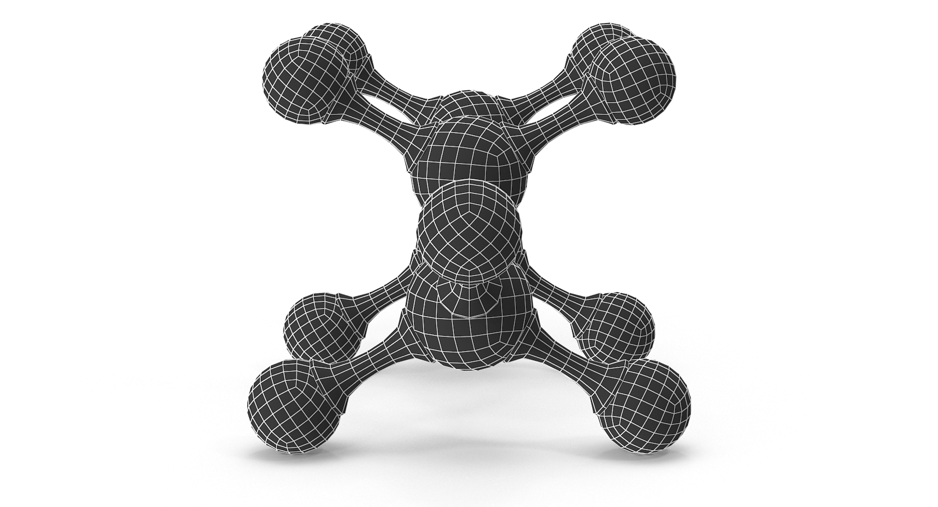 3D Model Butane Molecular - TurboSquid 1274331