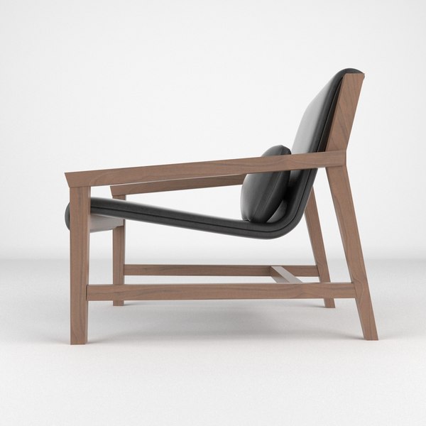 3d chair realistic model