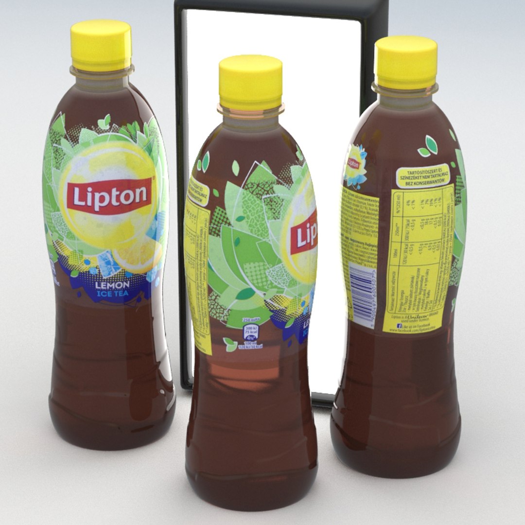 Lipton ice tea 3D model - TurboSquid 1202594