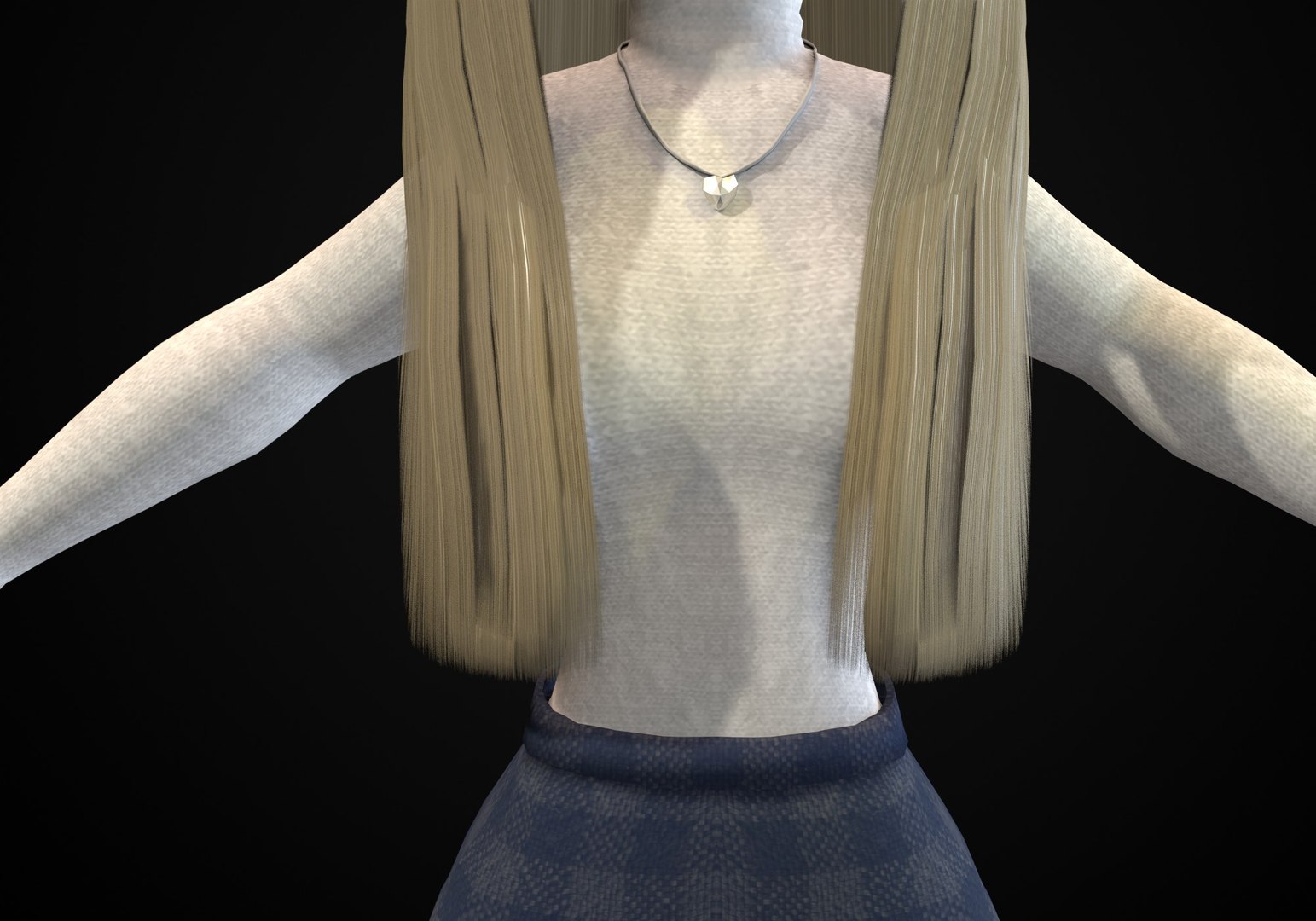 3D Pretty Small Girl Model - TurboSquid 1887234