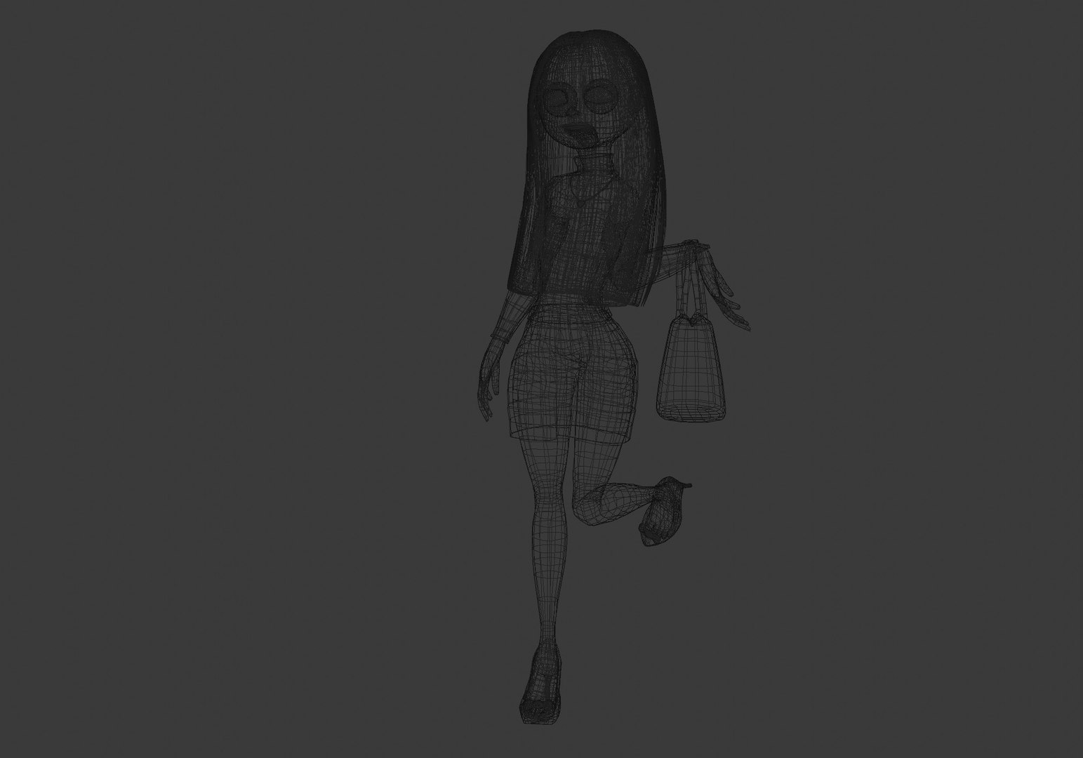 3D Pretty Small Girl Model - TurboSquid 1887234