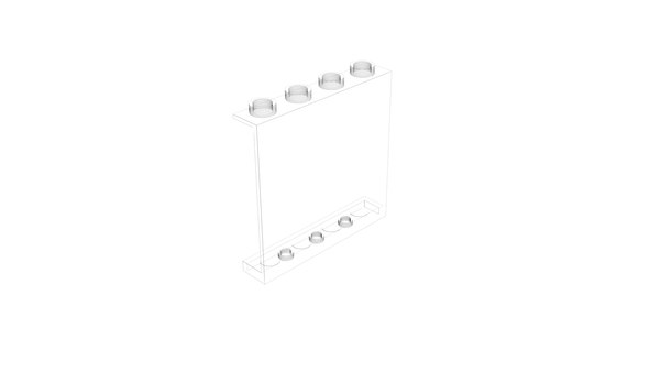3D lego windows panels set - TurboSquid 1714020