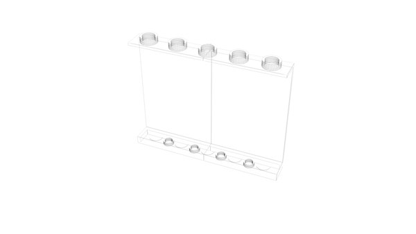 3D lego windows panels set - TurboSquid 1714020