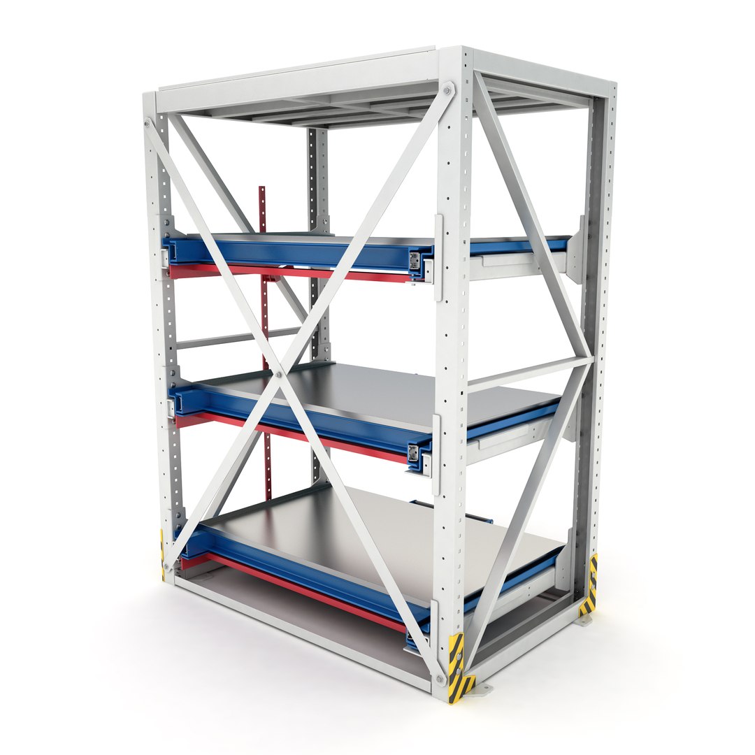 3D Model Heavy-duty Rack - TurboSquid 1394664