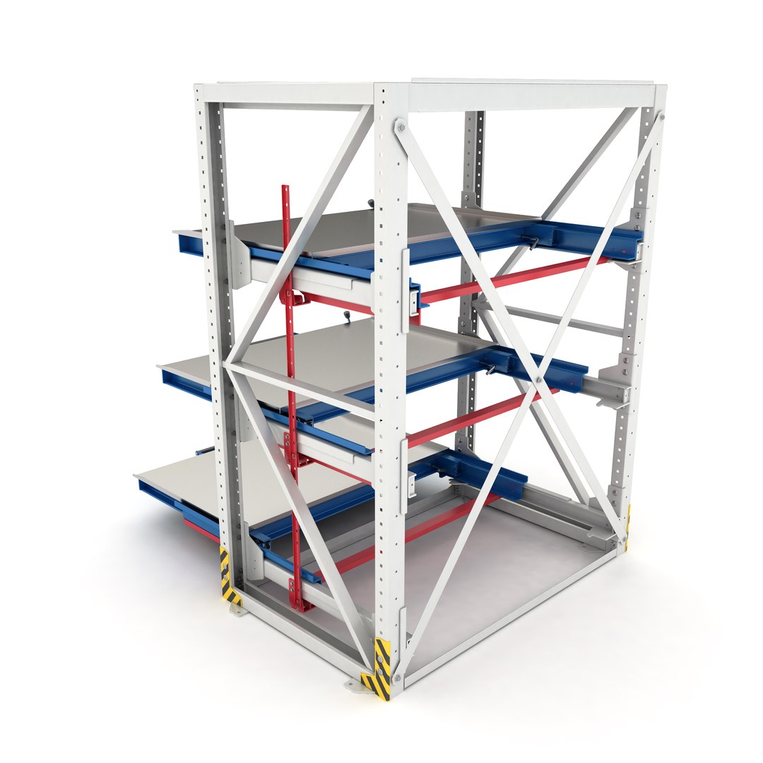 3D Model Heavy-duty Rack - TurboSquid 1394664