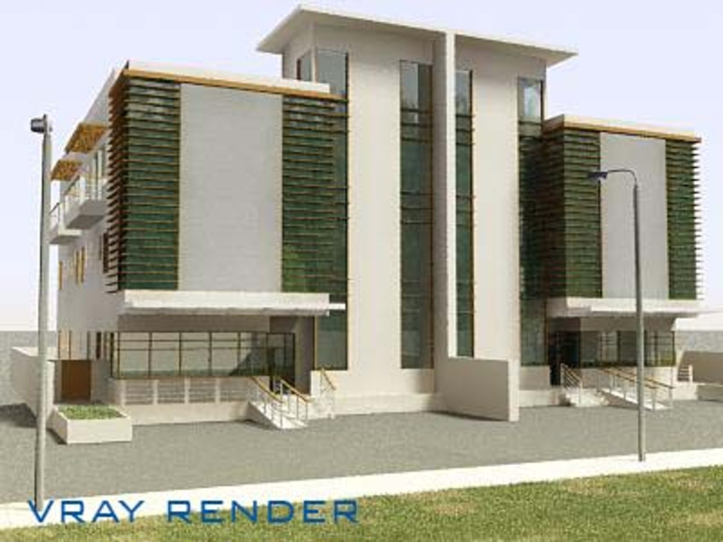 3ds max building light