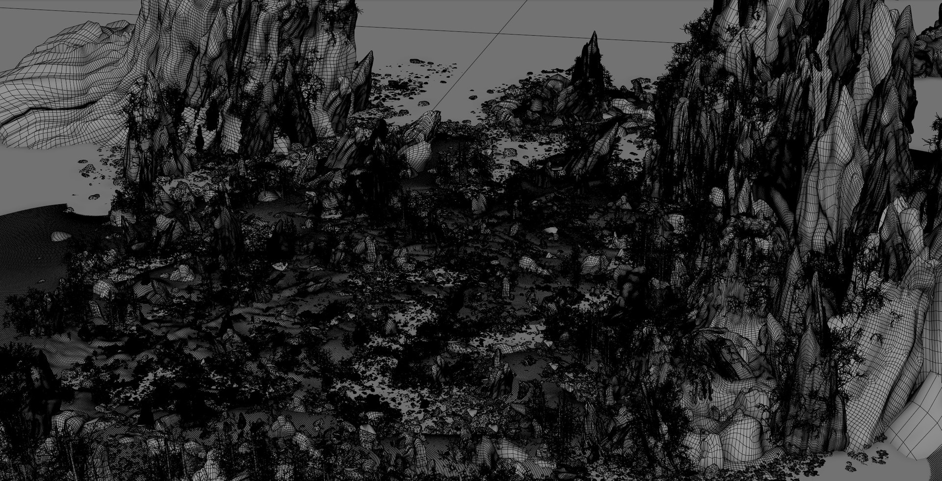 3D Fantasy Volcano Cave Model - TurboSquid 1964537