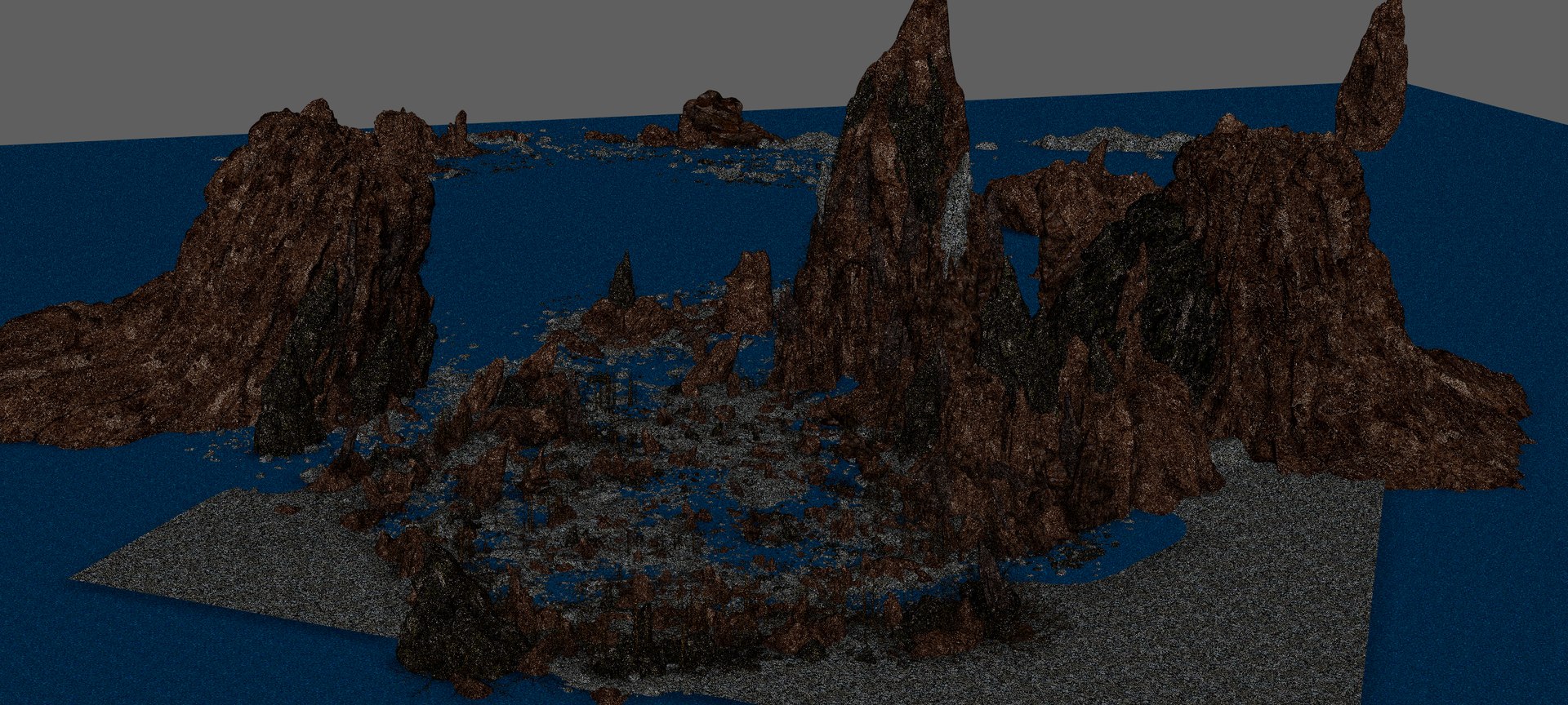 3D Fantasy Volcano Cave Model - TurboSquid 1964537
