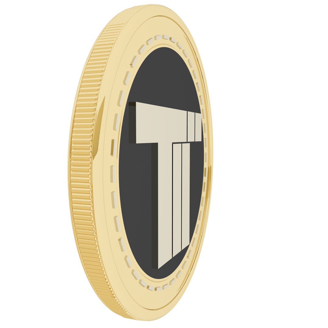 BGT Cryptocurrency Gold Coin 3D - TurboSquid 1782985