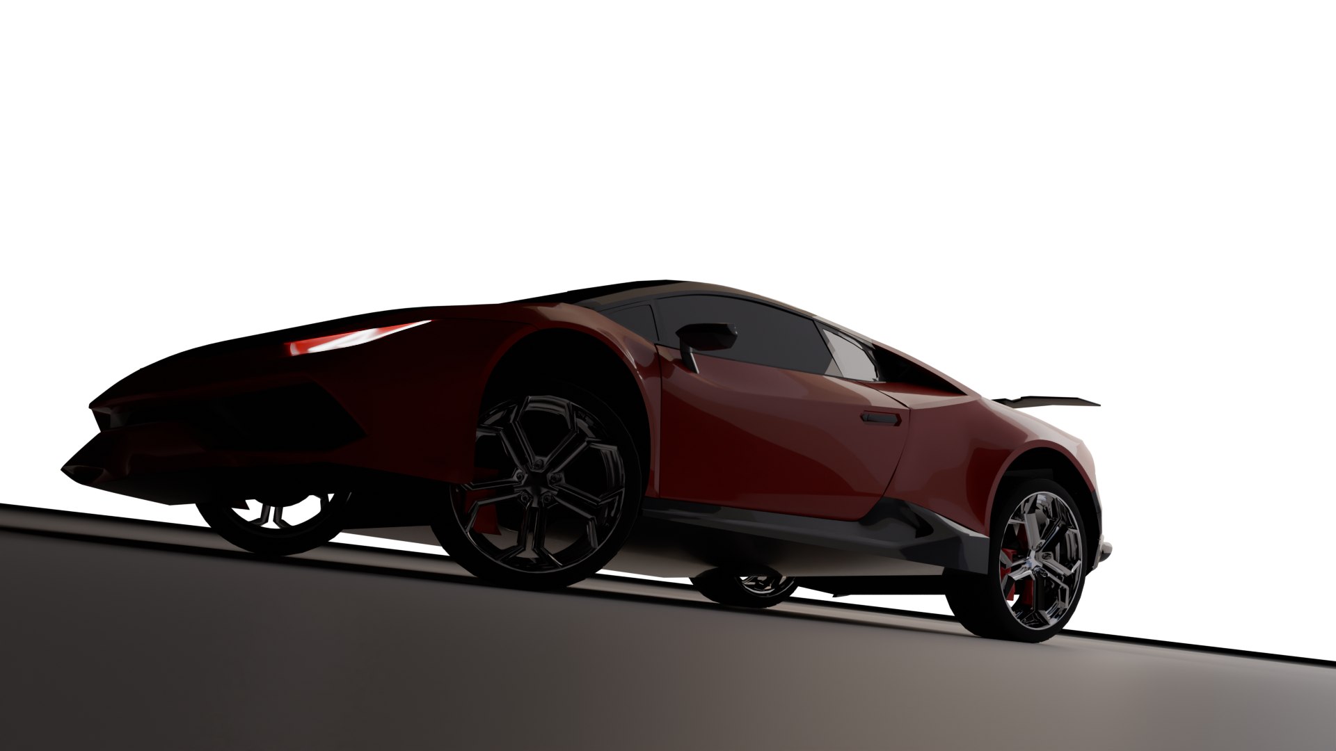 Basic Car Without Brand With Rig Model - TurboSquid 2243823