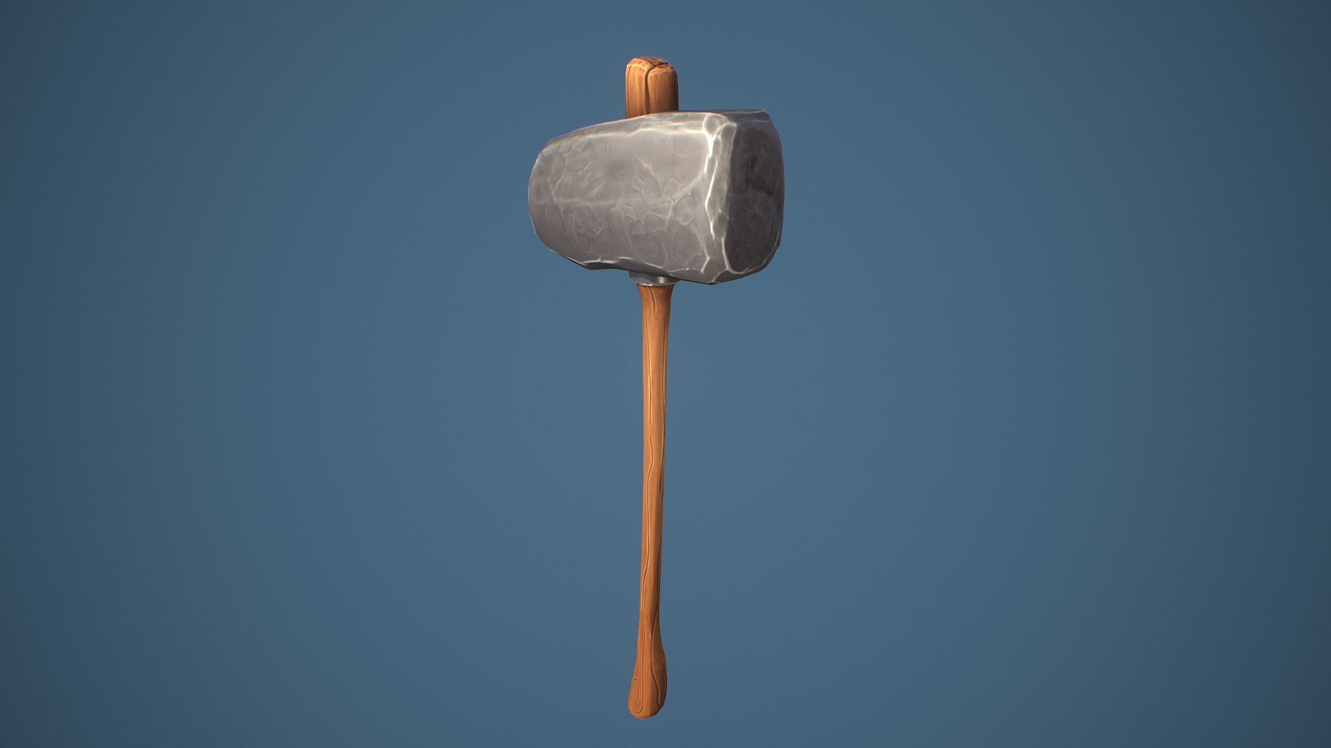 Stylized Two Handed Hammer Model - TurboSquid 2532743
