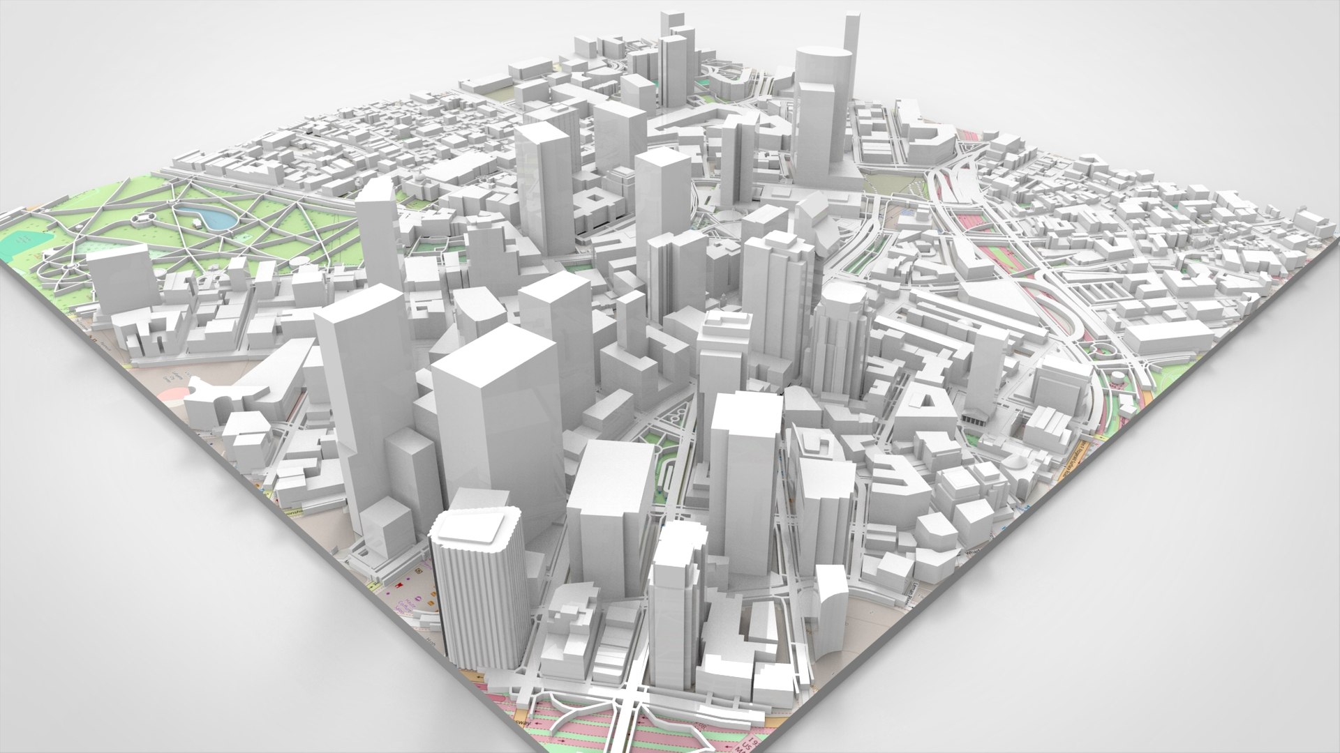 Cityscape Boston Massachusetts United States 3D Model - TurboSquid 2268007