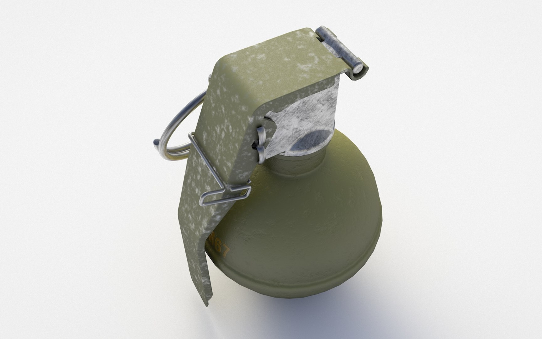 M67 grenade 3D model - TurboSquid 1423676