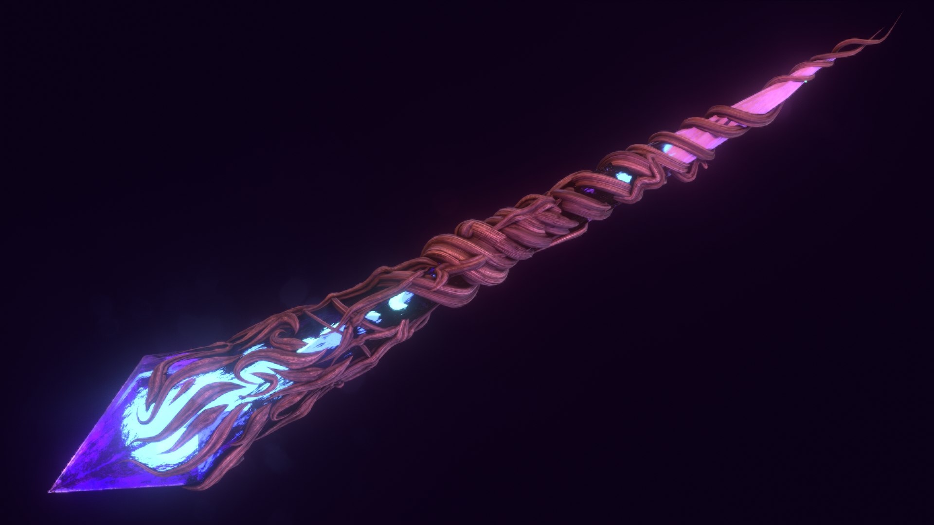 Crystal Wand Model - TurboSquid 1947434