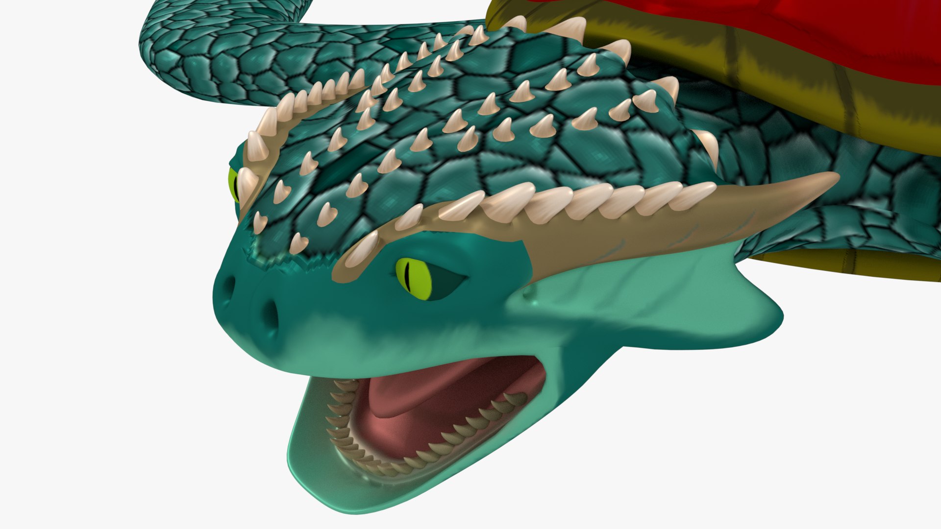 3D Dragon Turtle - TurboSquid 1312374