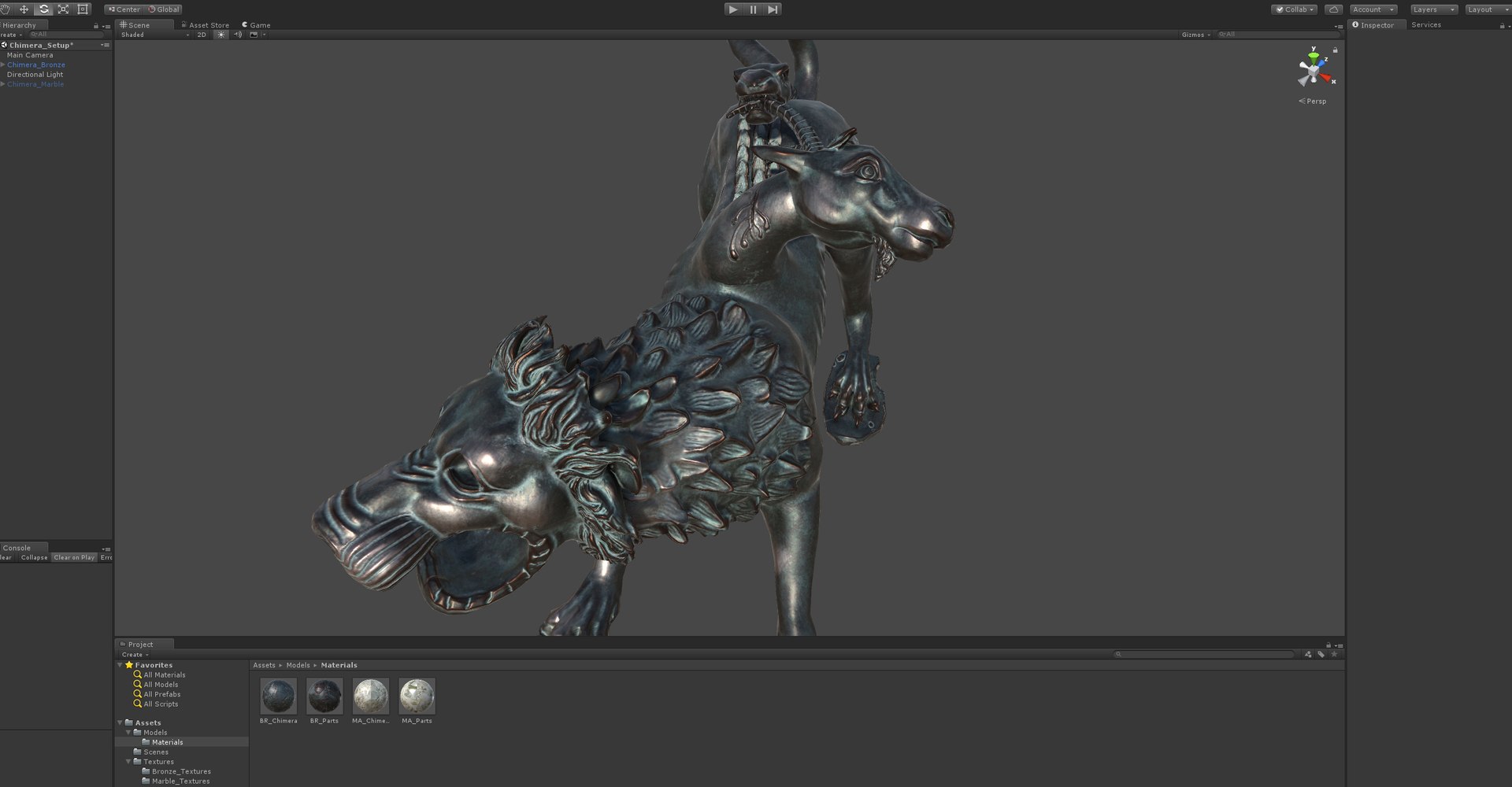 Ancient Chimera 3D - TurboSquid 1181566