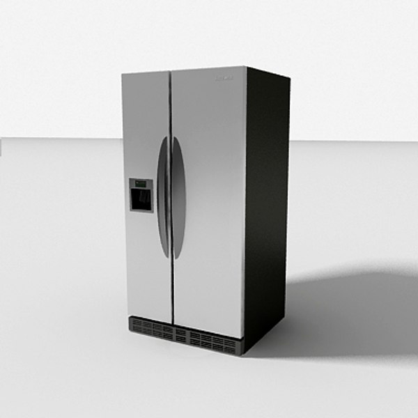 3d model refridgerator fridge