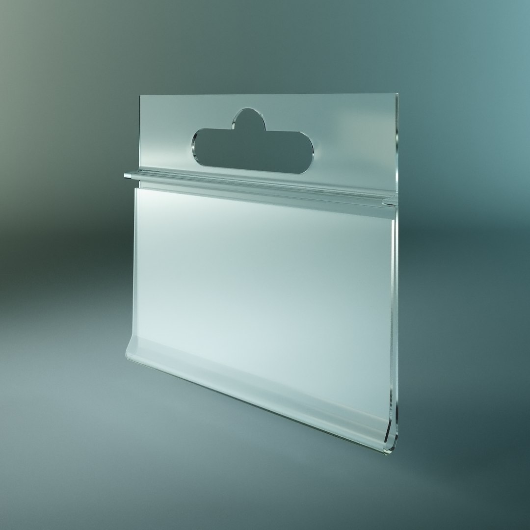 3d model plexiglass set