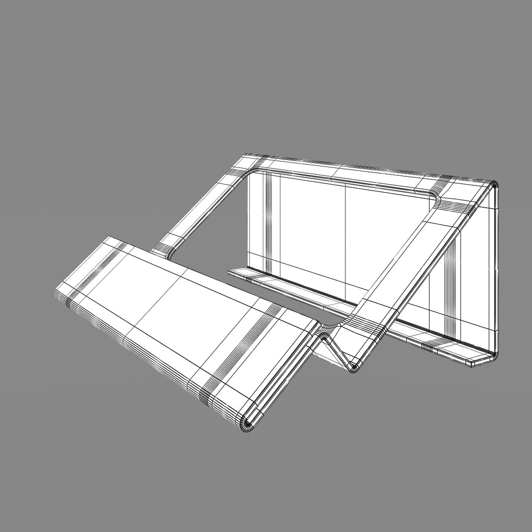 3d model plexiglass set