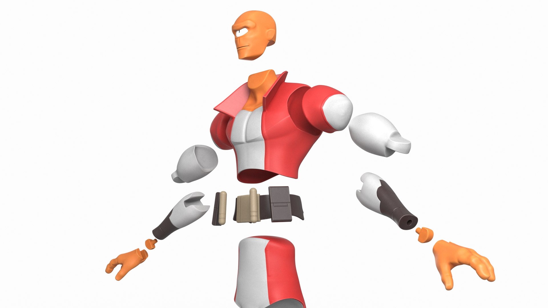 Allen The Alien Toy 3D - TurboSquid 2105870