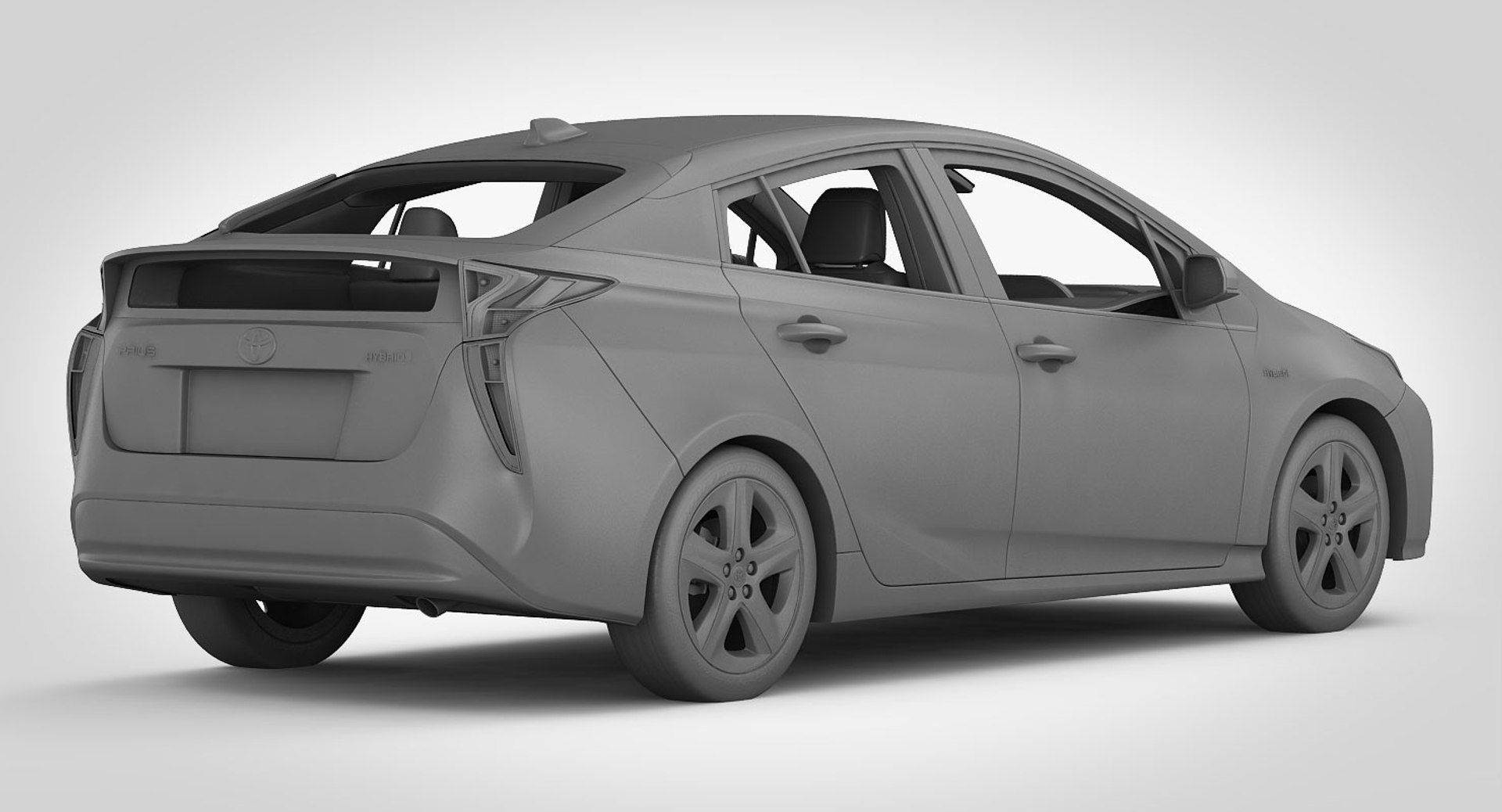 Toyota prius 3D model - TurboSquid 1175087