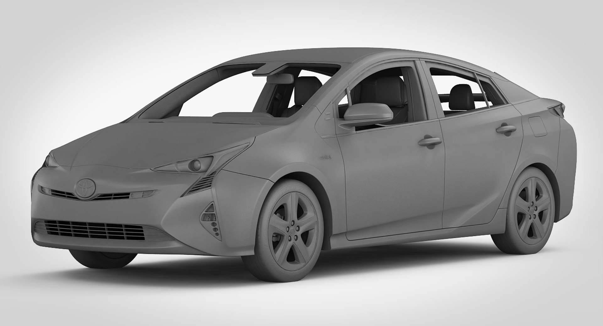 Toyota prius 3D model - TurboSquid 1175087