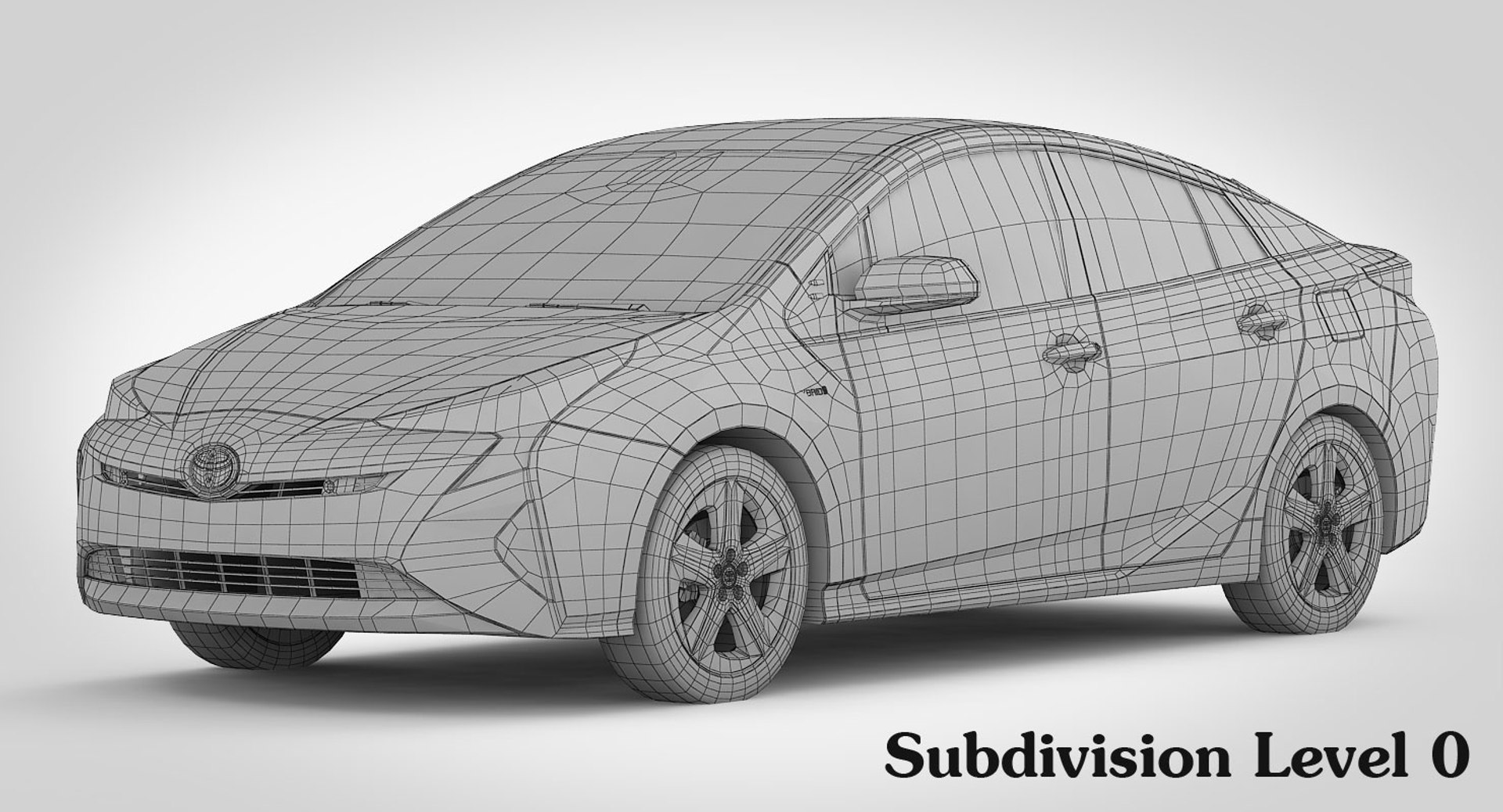 Toyota prius 3D model - TurboSquid 1175087