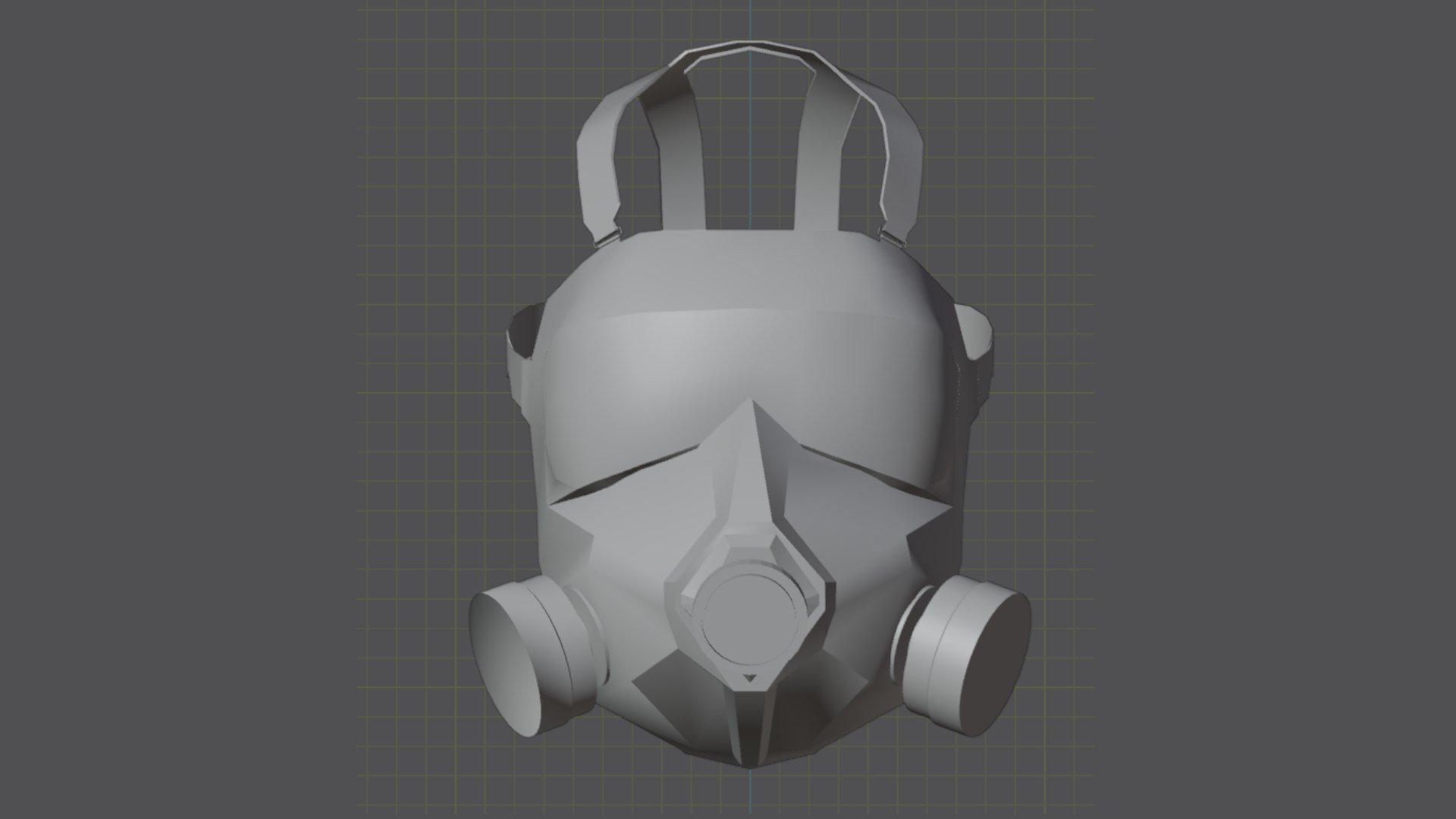 CBRN Respirator 3D Model - TurboSquid 2298646