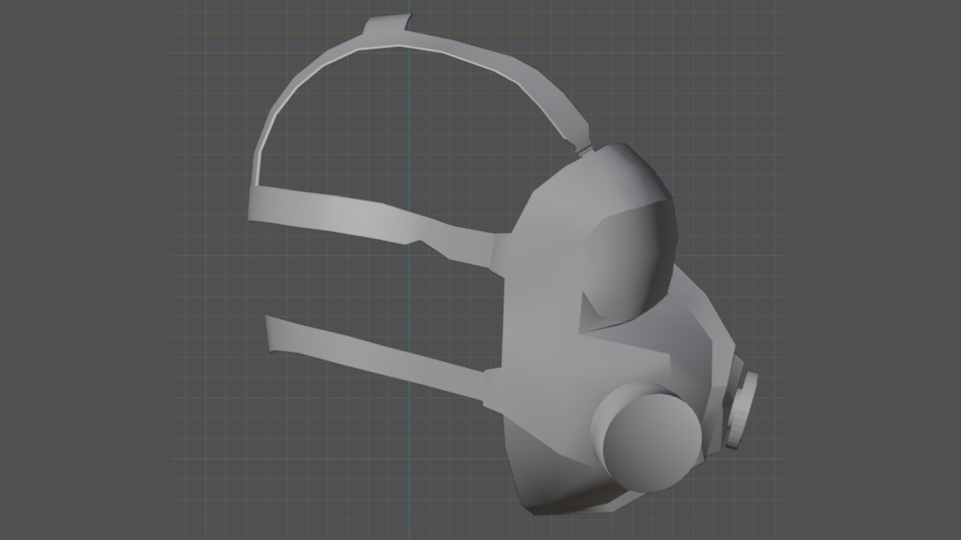 CBRN Respirator 3D Model - TurboSquid 2298646