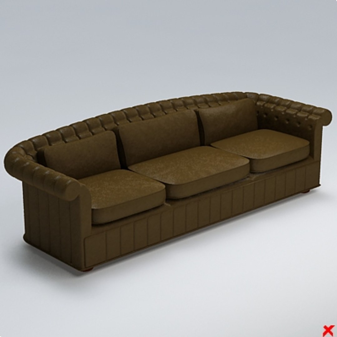 3d sofa