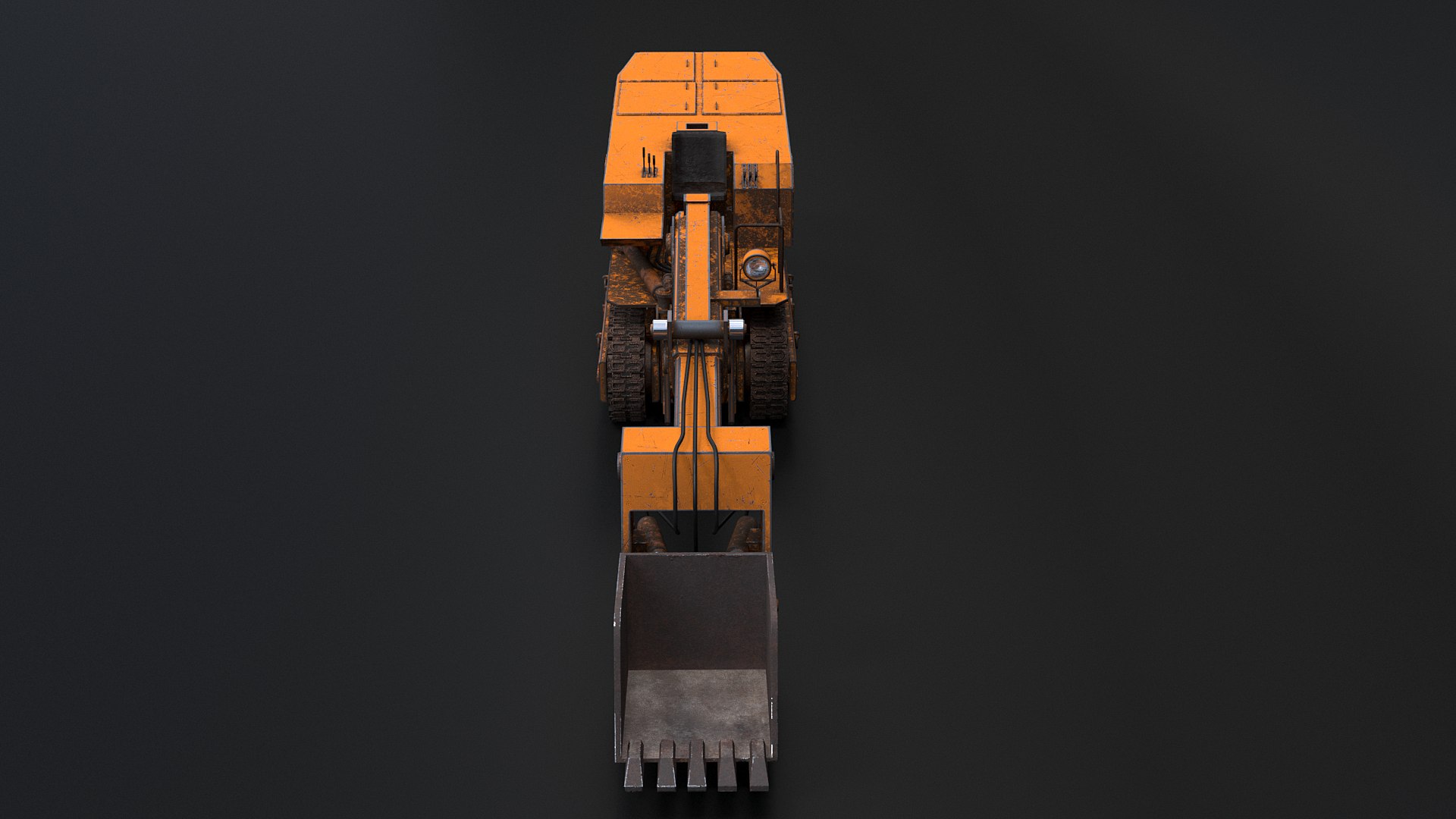 3D Model Mining Loader Machine - TurboSquid 1985642