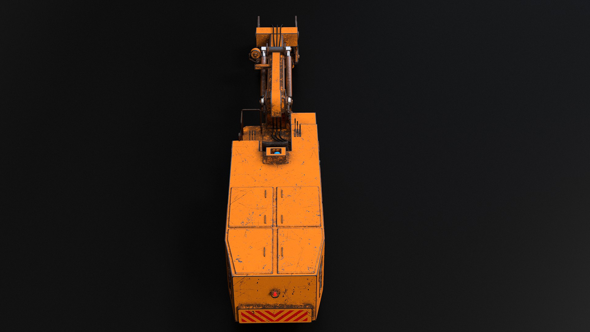 3D Model Mining Loader Machine - TurboSquid 1985642