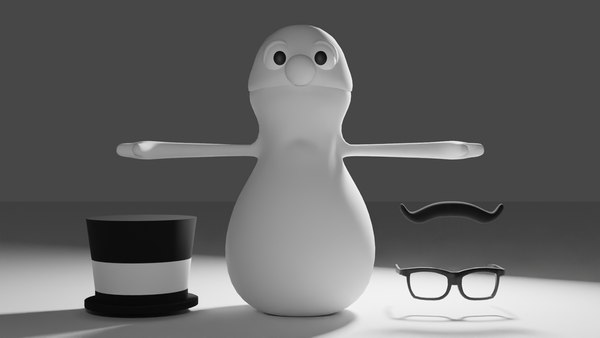 Muppet-Style Puppet Base With Rig 3D model - TurboSquid 1966411