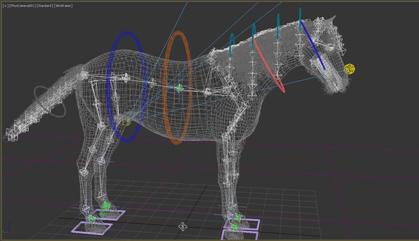 Horse Rigged 3D model - TurboSquid 1914284