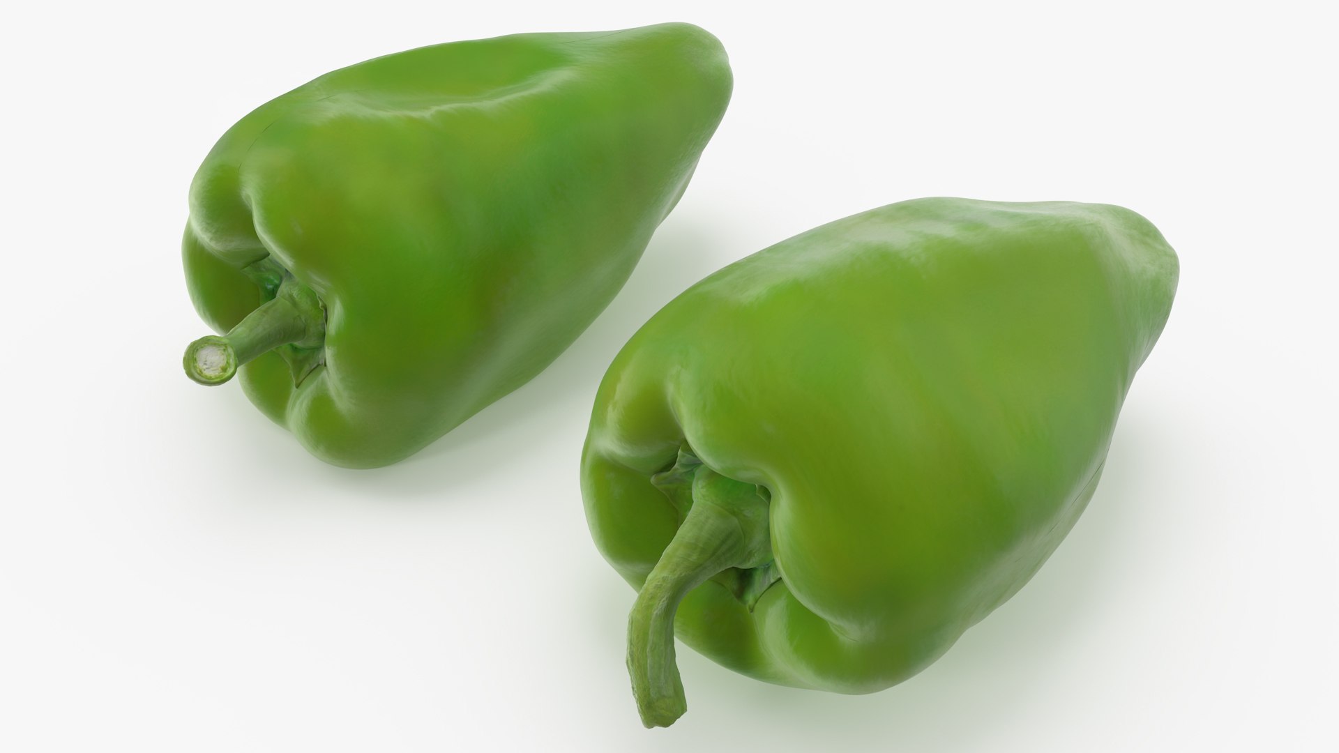 Long Green Pepper Model - TurboSquid 1980775