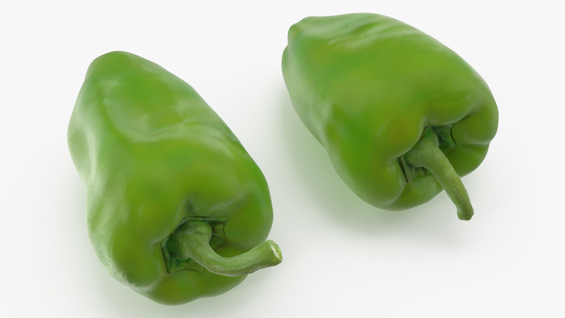 Long Green Pepper Model - TurboSquid 1980775