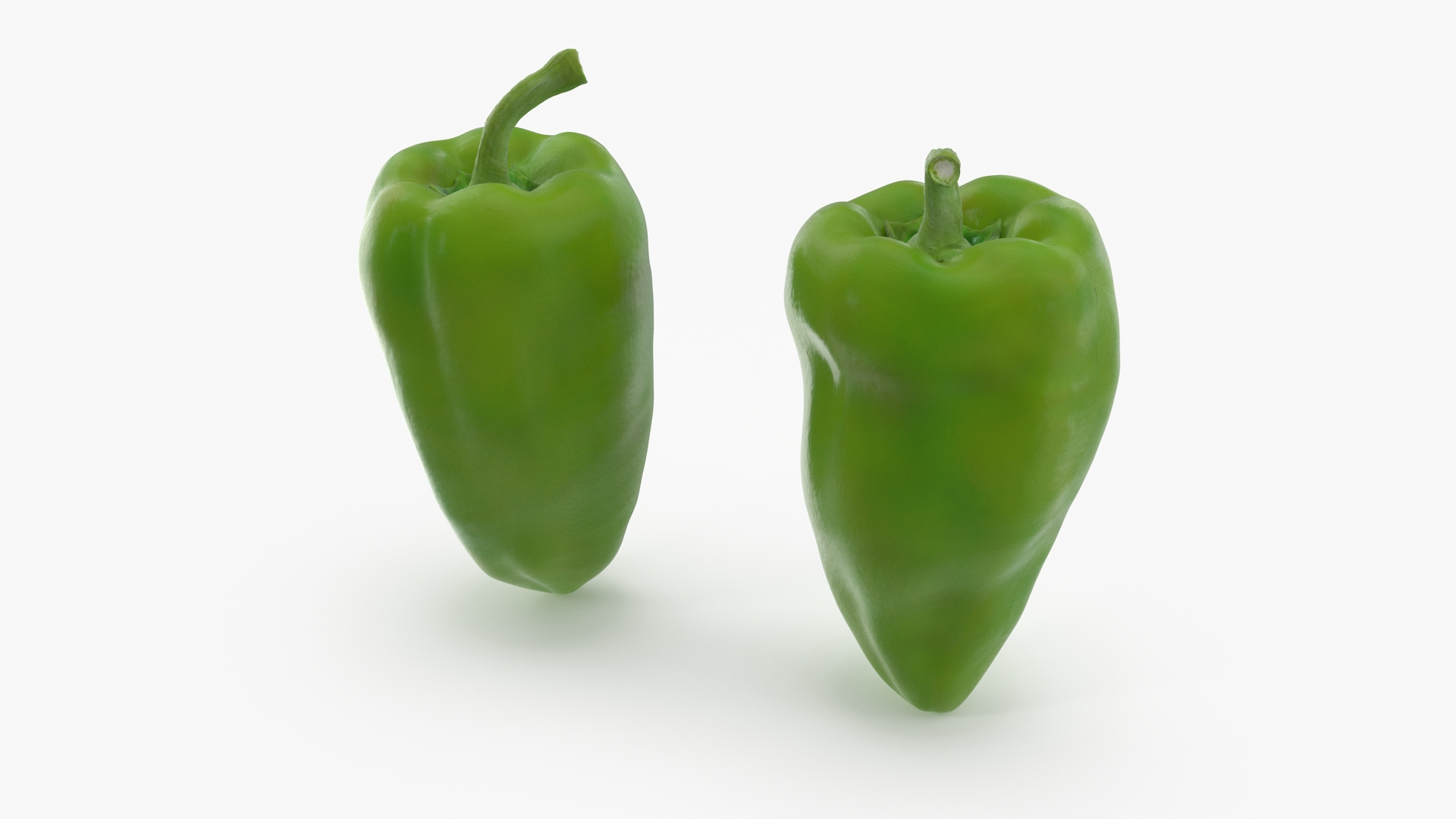 Long Green Pepper Model - TurboSquid 1980775