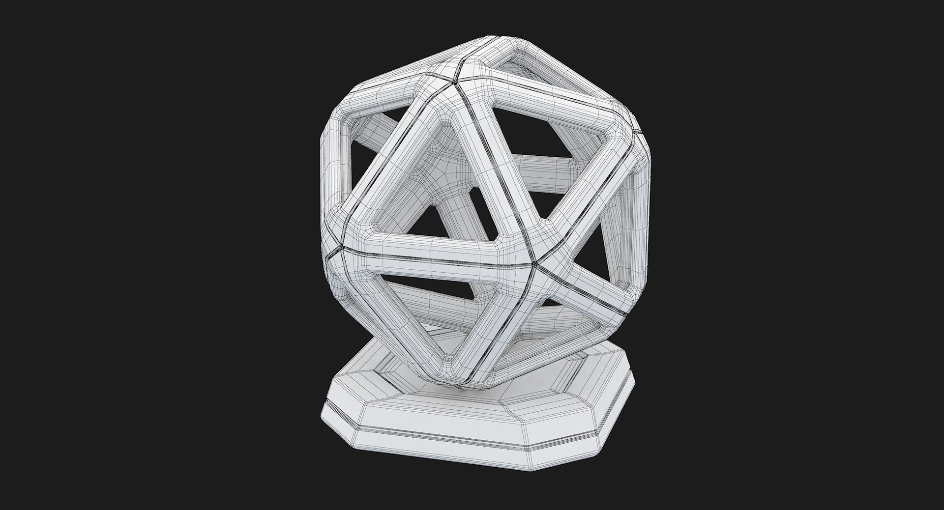 Modern sculpture c metal 3D model - TurboSquid 1454967